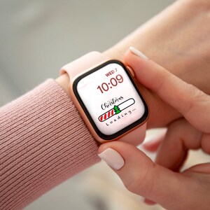 Christmas Apple Watch Wallpaper, Santa , Apple Watch Face Winter ...