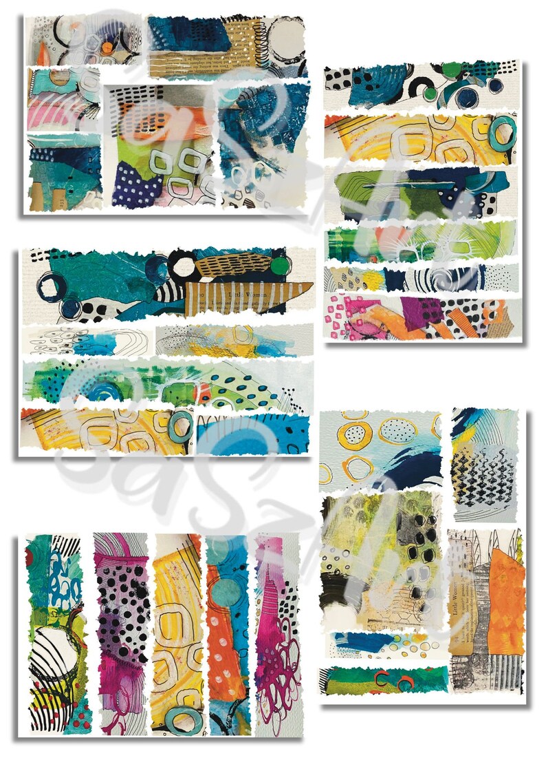 Junk Jurnal, Craft Supplies, Scrappy Paper, Art Journal, Scrapbook ...