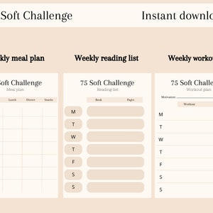 75 Soft Challenge, 75 Soft Challenge Printable, 75 Soft Challenge ...