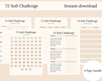 75 Soft Challenge, 75 Soft Challenge Printable, 75 Soft Challenge ...