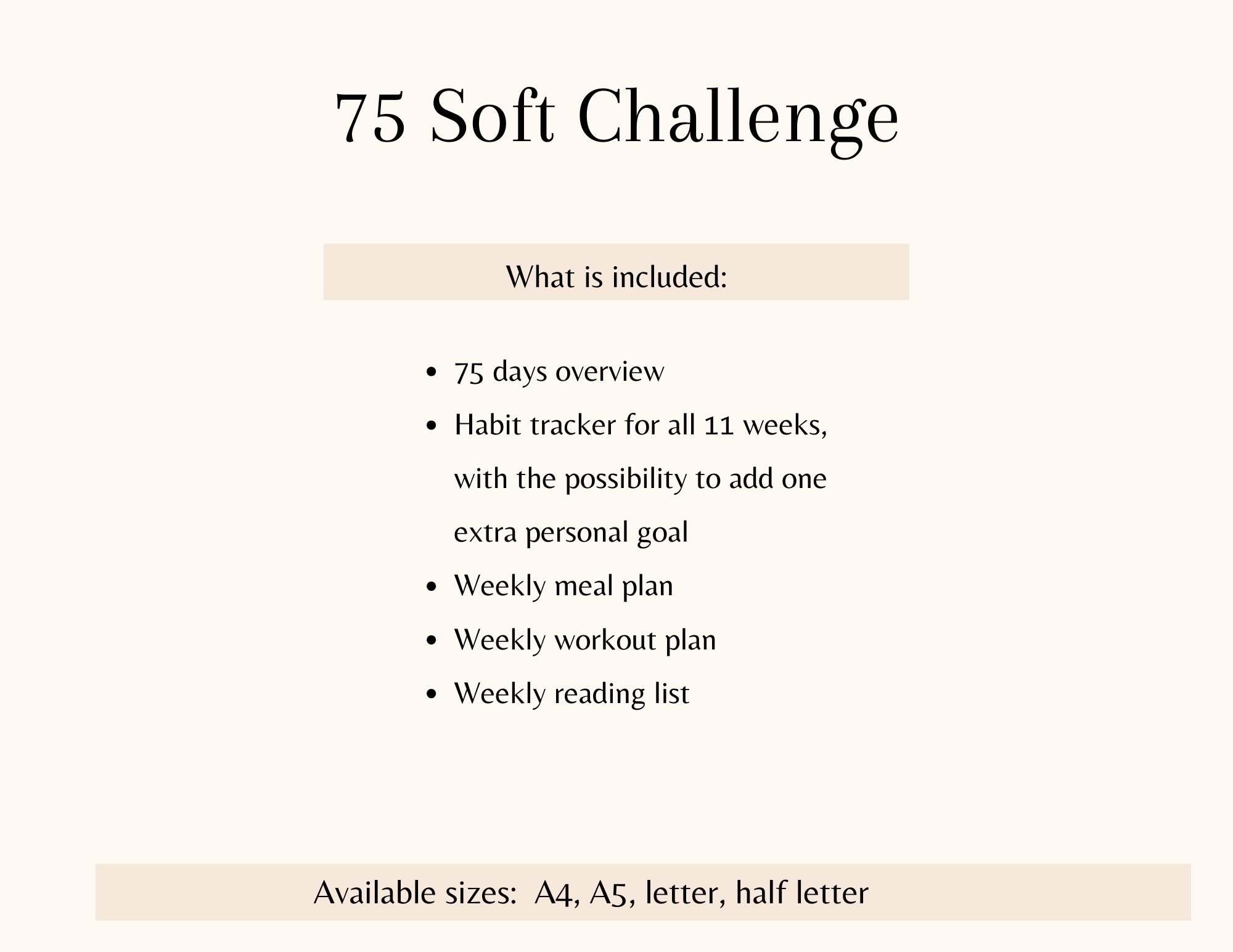 75 Soft Challenge, 75 Soft Challenge Printable, 75 Soft Challenge ...