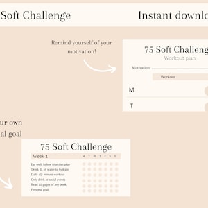 75 Soft Challenge, 75 Soft Challenge Printable, 75 Soft Challenge ...