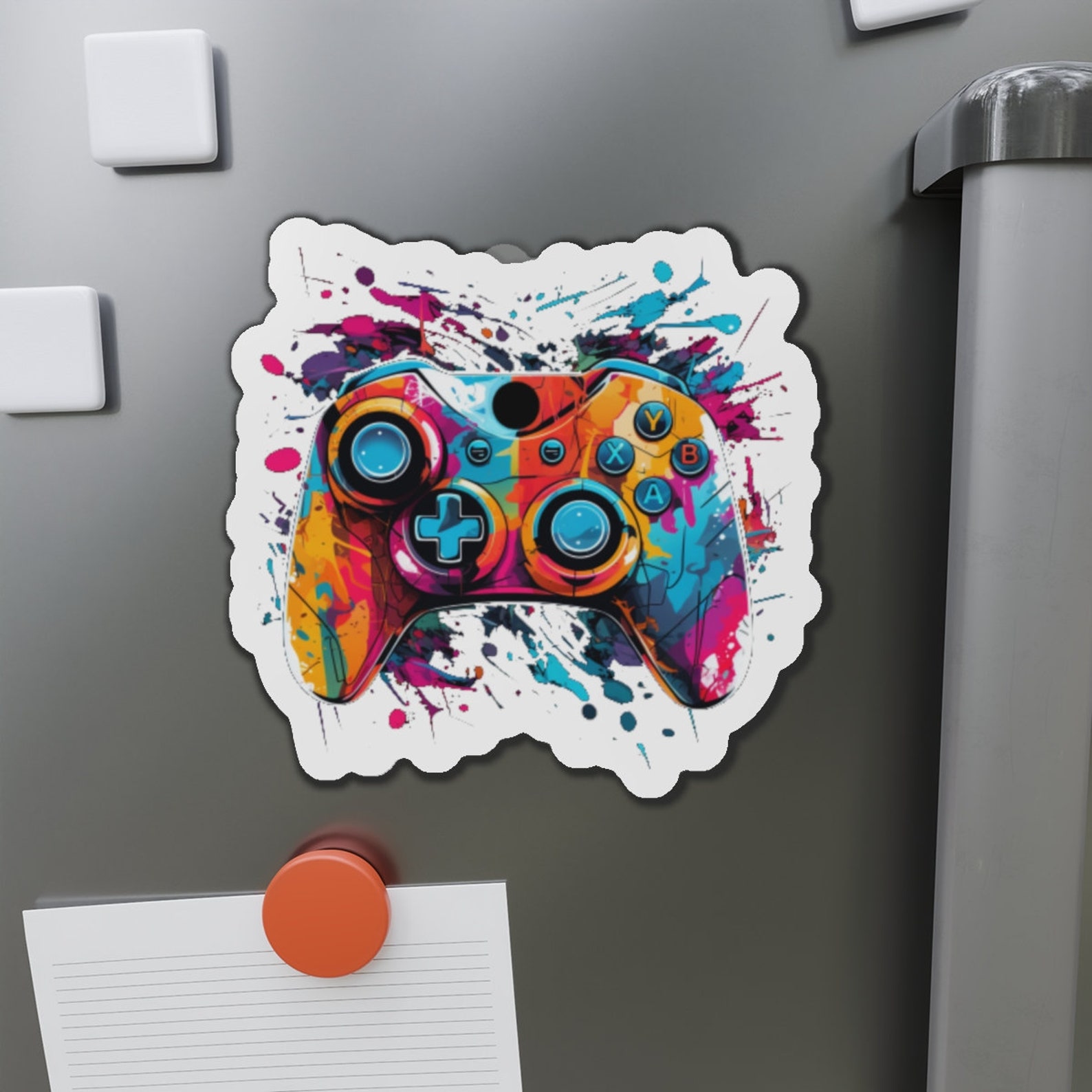 Gaming Controller Digital Clipart Gamer Abstract Art Gamer Stuff ...