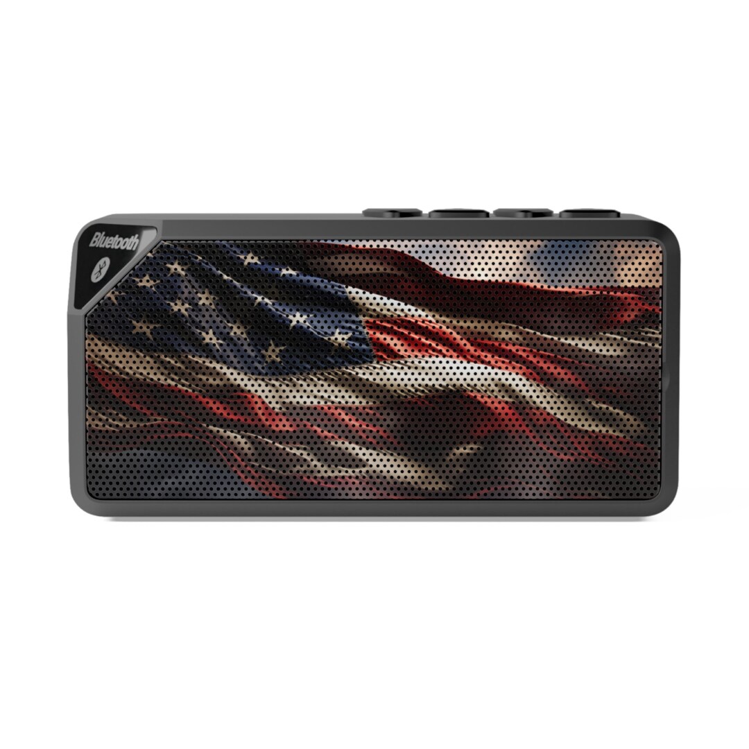American Flag Jabba Bluetooth Speaker Waving American Flag Personal ...