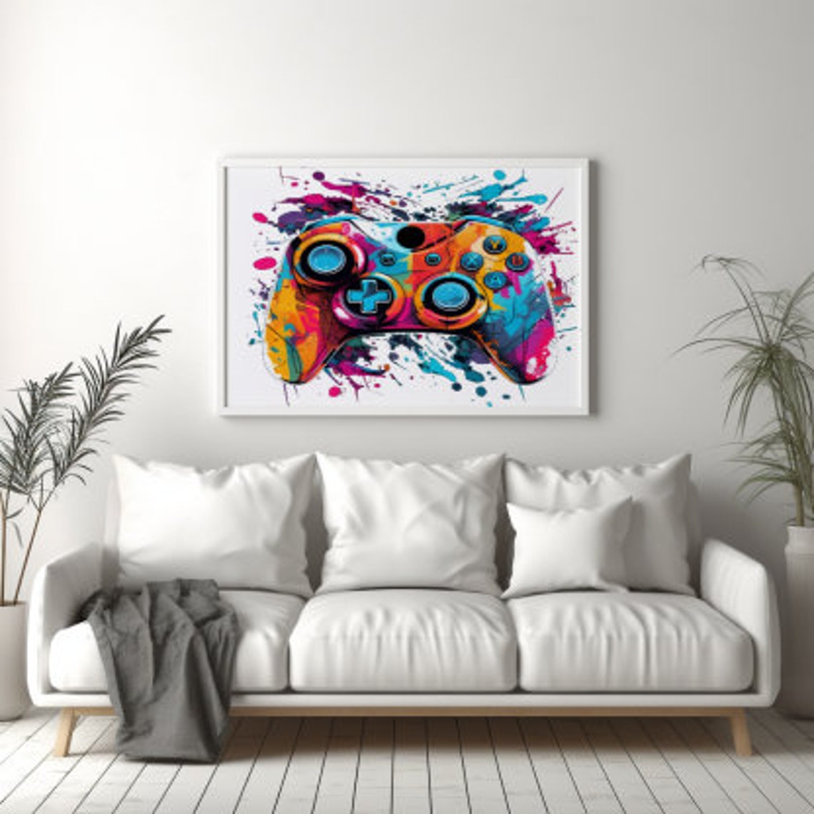 Gaming Controller Digital Clipart Gamer Abstract Art Gamer Stuff ...