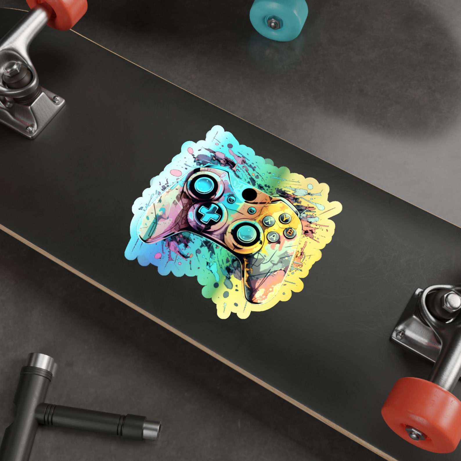 Gaming Controller Digital Clipart Gamer Abstract Art Gamer Stuff ...