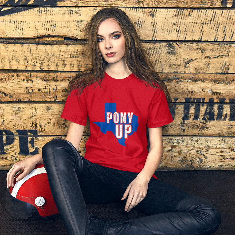 SMU Pony Up! Game Day Shirt in Red or White - Etsy