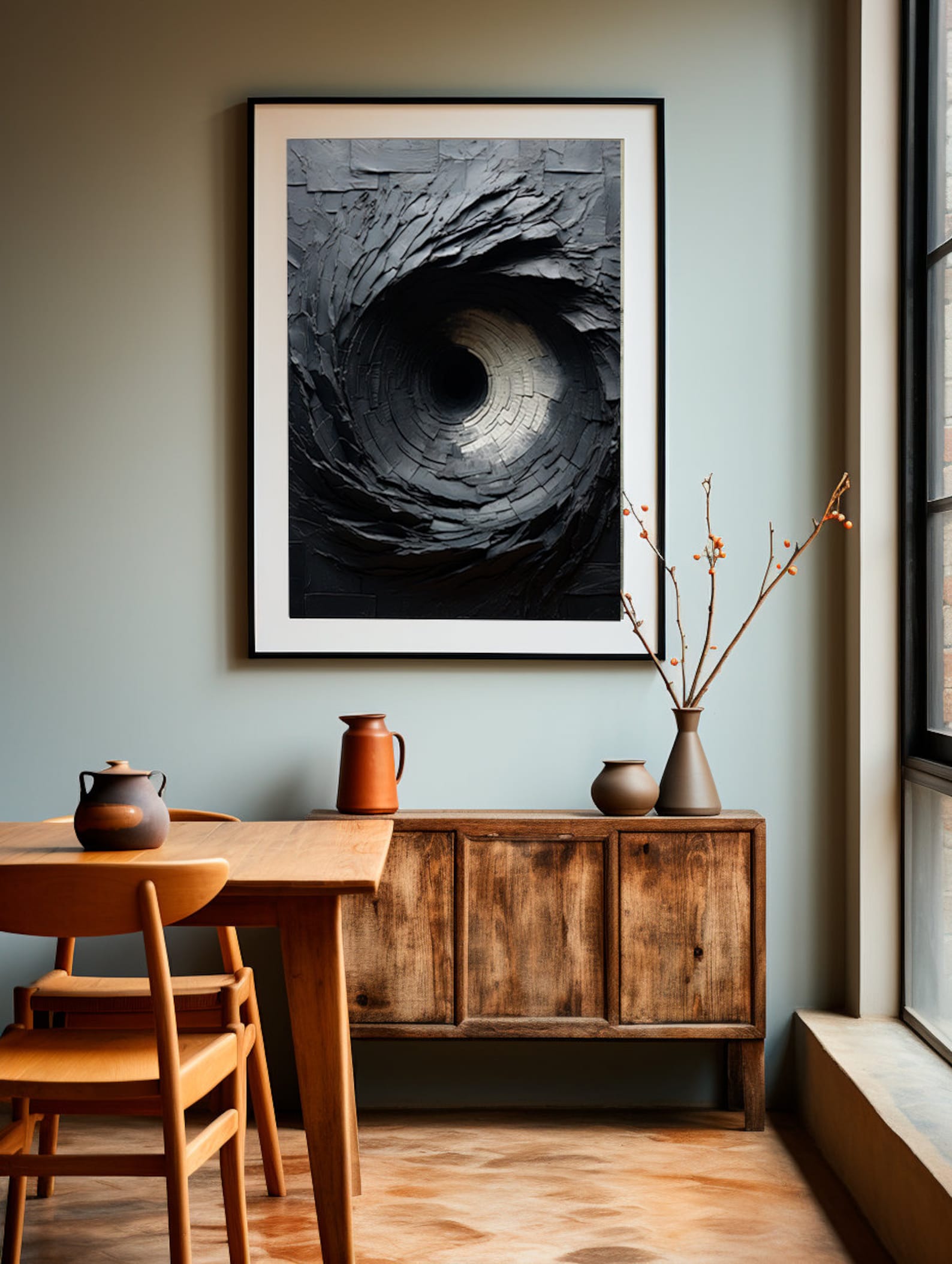 Black Textured Wall Art, Textured Prints, Black Wall Art, Black ...