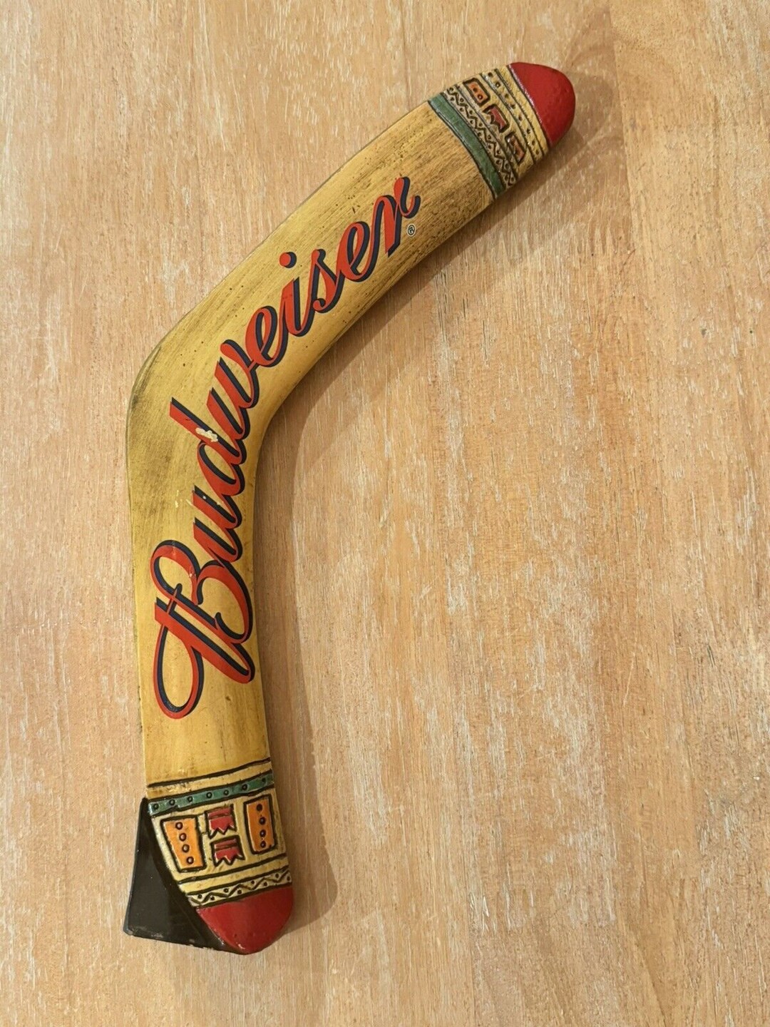 Budweiser Outback Boomerang Draft Beer Tap Handle. ST. LOUIS, MISSOURI ...