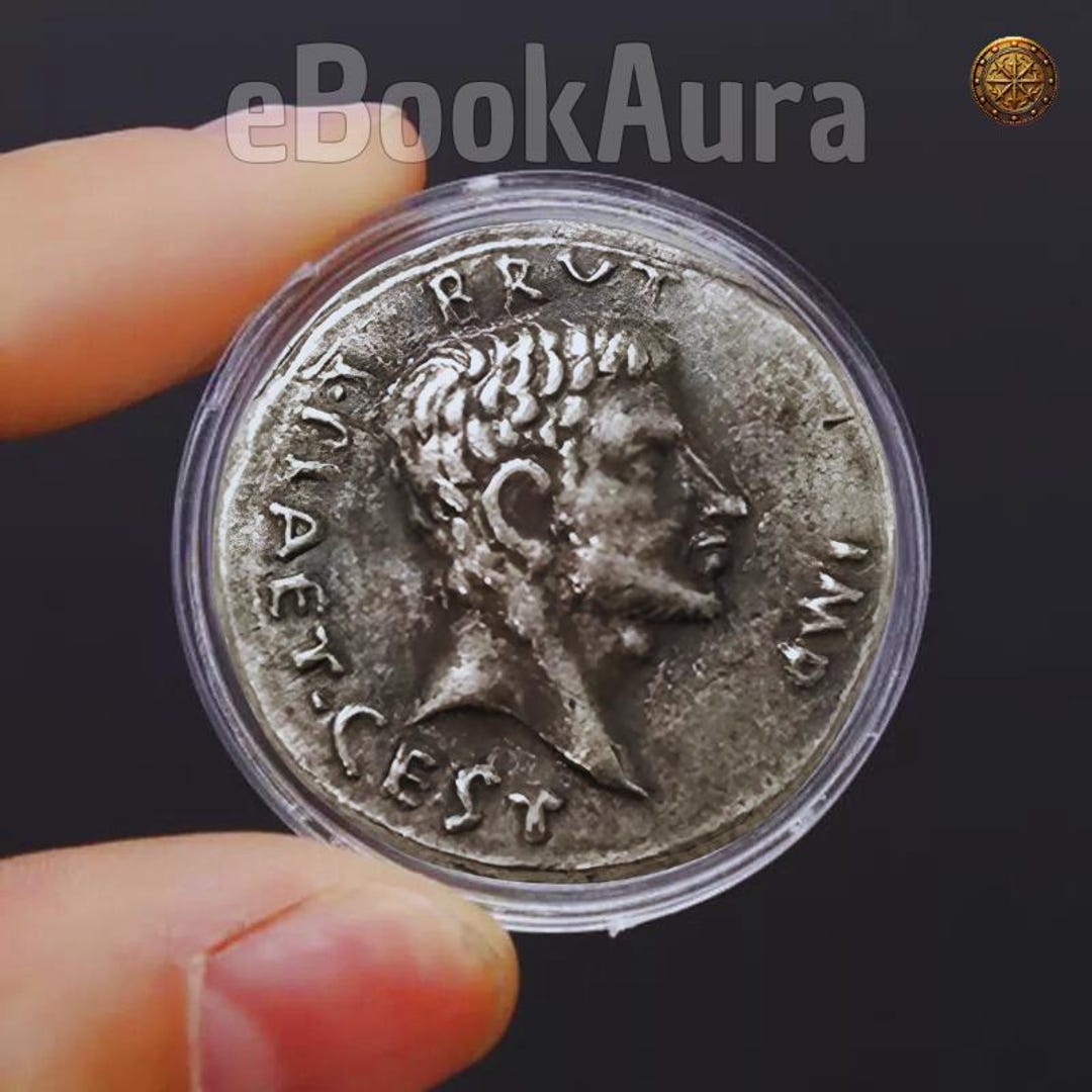 Ancient Roman Brutus Assassination Coin Caesar Commemorative Replica ...