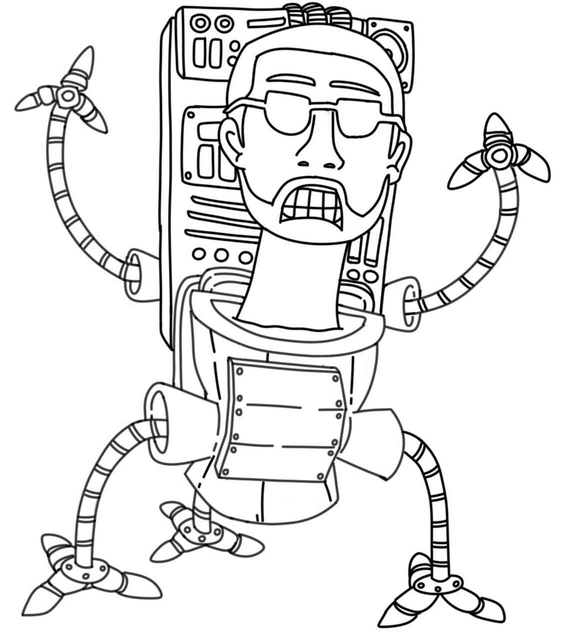 Skibbity Toilet but Only Toilets Series 2 REMAKED Coloring Pages up to ...