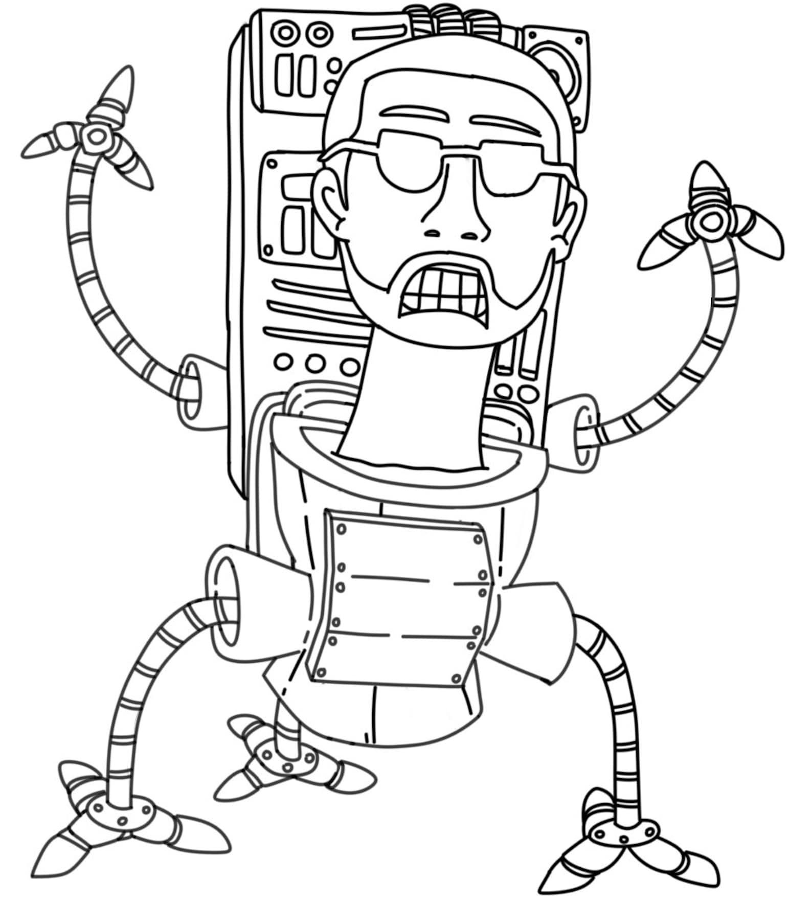 Skibbity Toilet but Only Toilets Series 2 REMAKED Coloring Pages up to ...