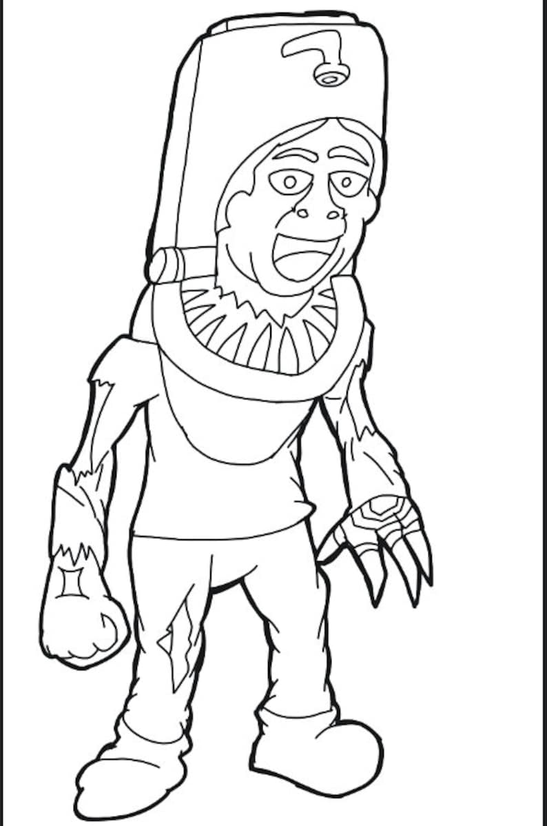 Skibbity Toilet Series 3 Coloring Pages up to 6 Pages - Etsy UK