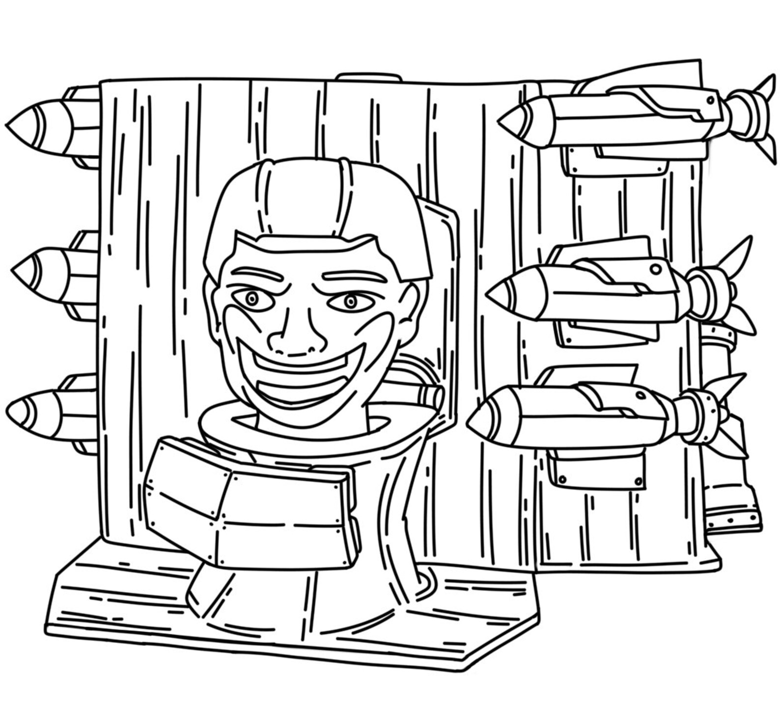 Skibbity Toilet but Only Toilets Series 2 REMAKED Coloring Pages up to ...