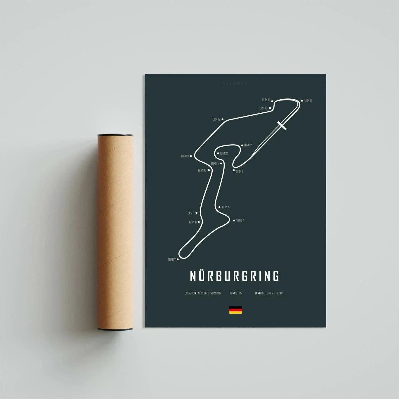 Nürburgring Grand Prix Formula 1 Poster Painting - Etsy