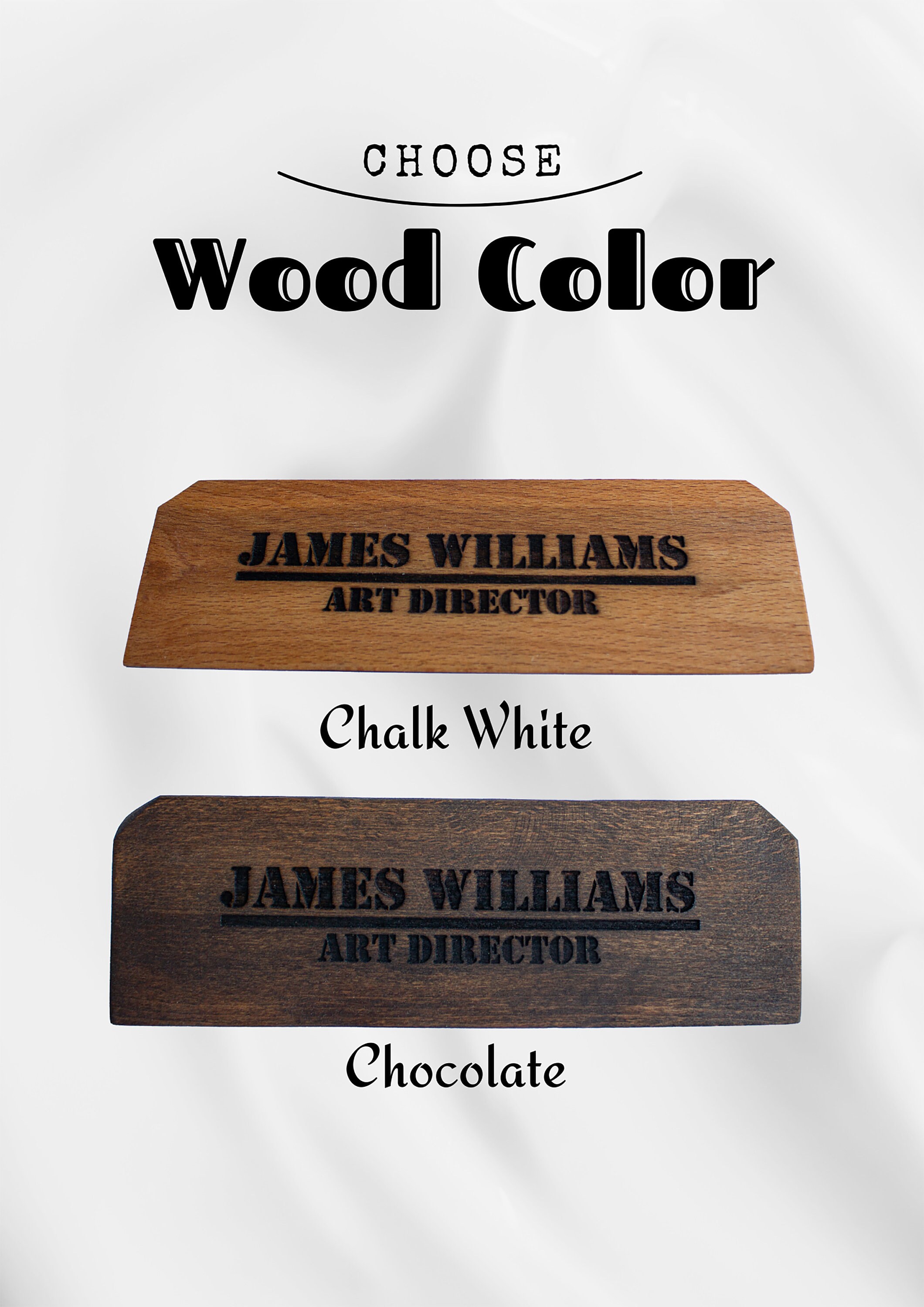 Personalized Desk Name Plate Wooden and Marble Desk Wedge - Etsy