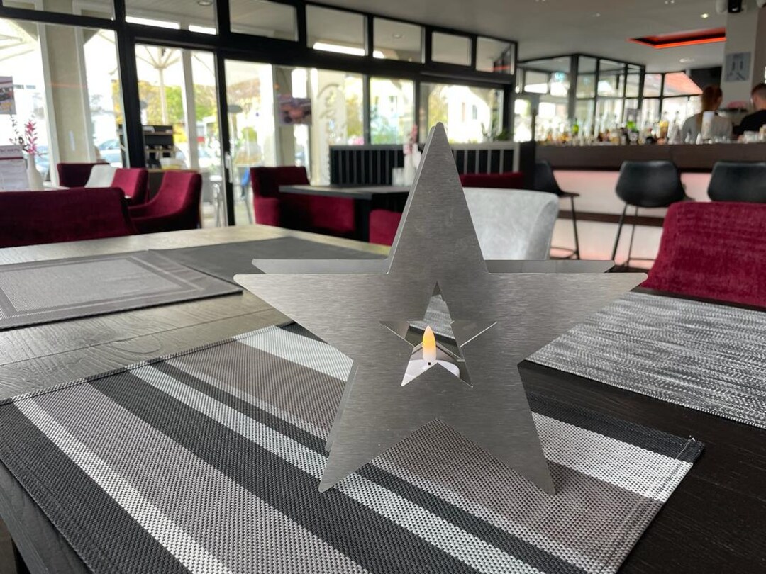 Decorative Star Stainless Steel Tea Light Holder Table Decoration - Etsy