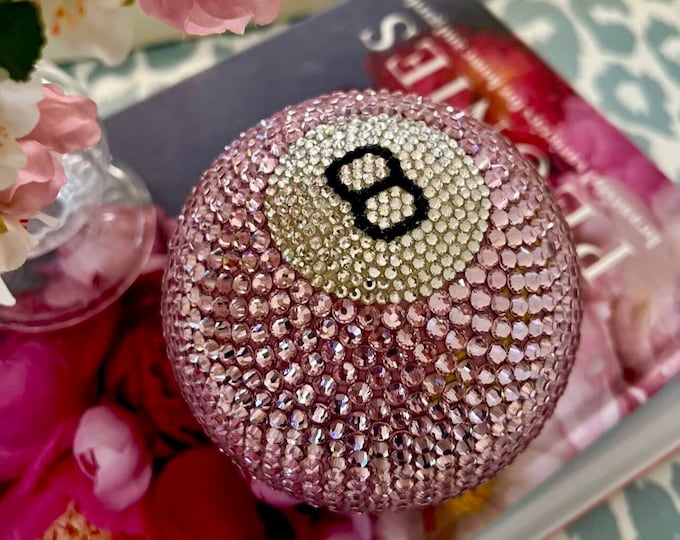 Rhinestoned Magic 8 Ball - Etsy