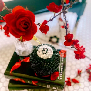 Crystal Fortune Teller - Swarovski Crystal Jeweled Vintage Magic 8 Ball ...