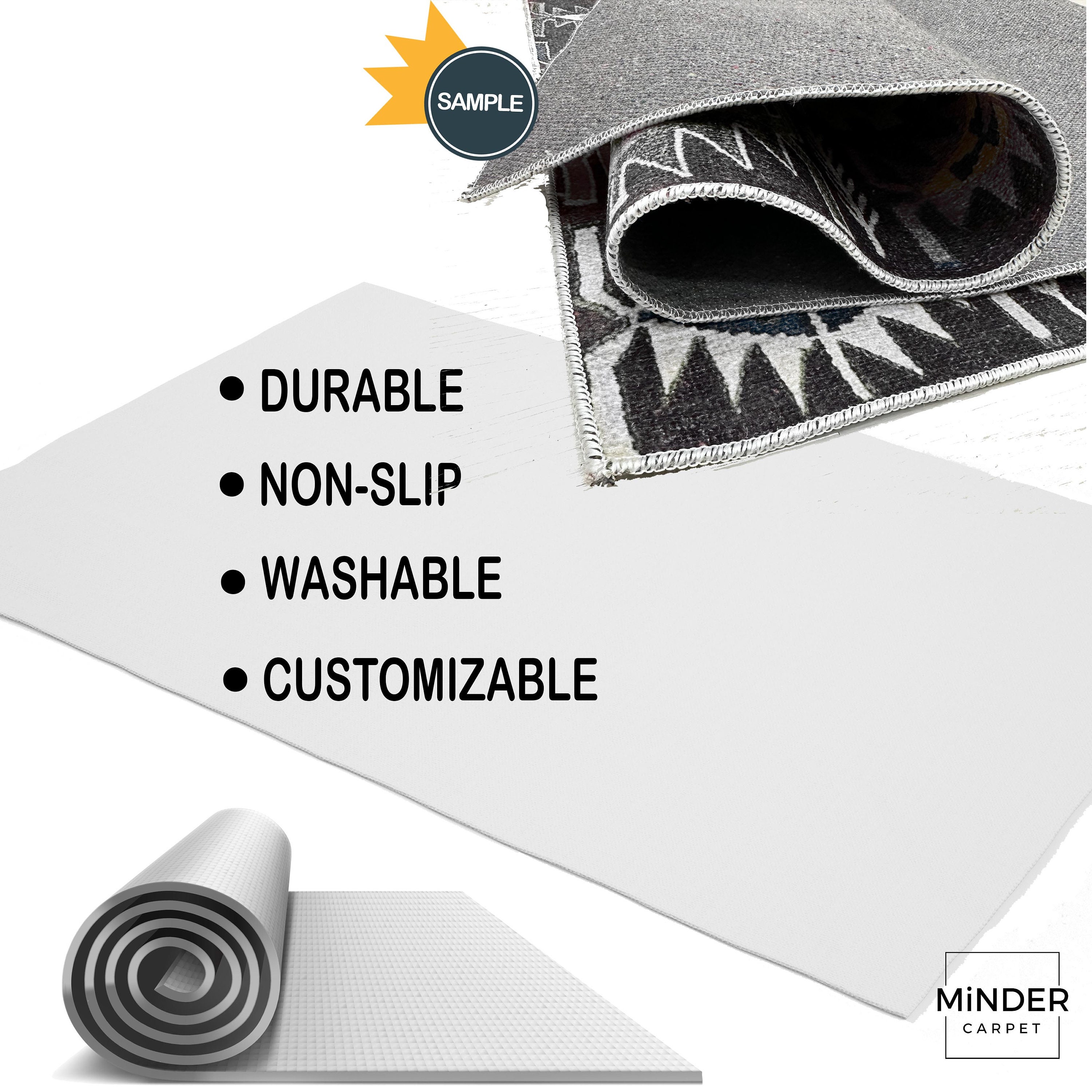 North America Map Kids Room Rug, Animal Play Mat, Nursery Rug, Activity ...