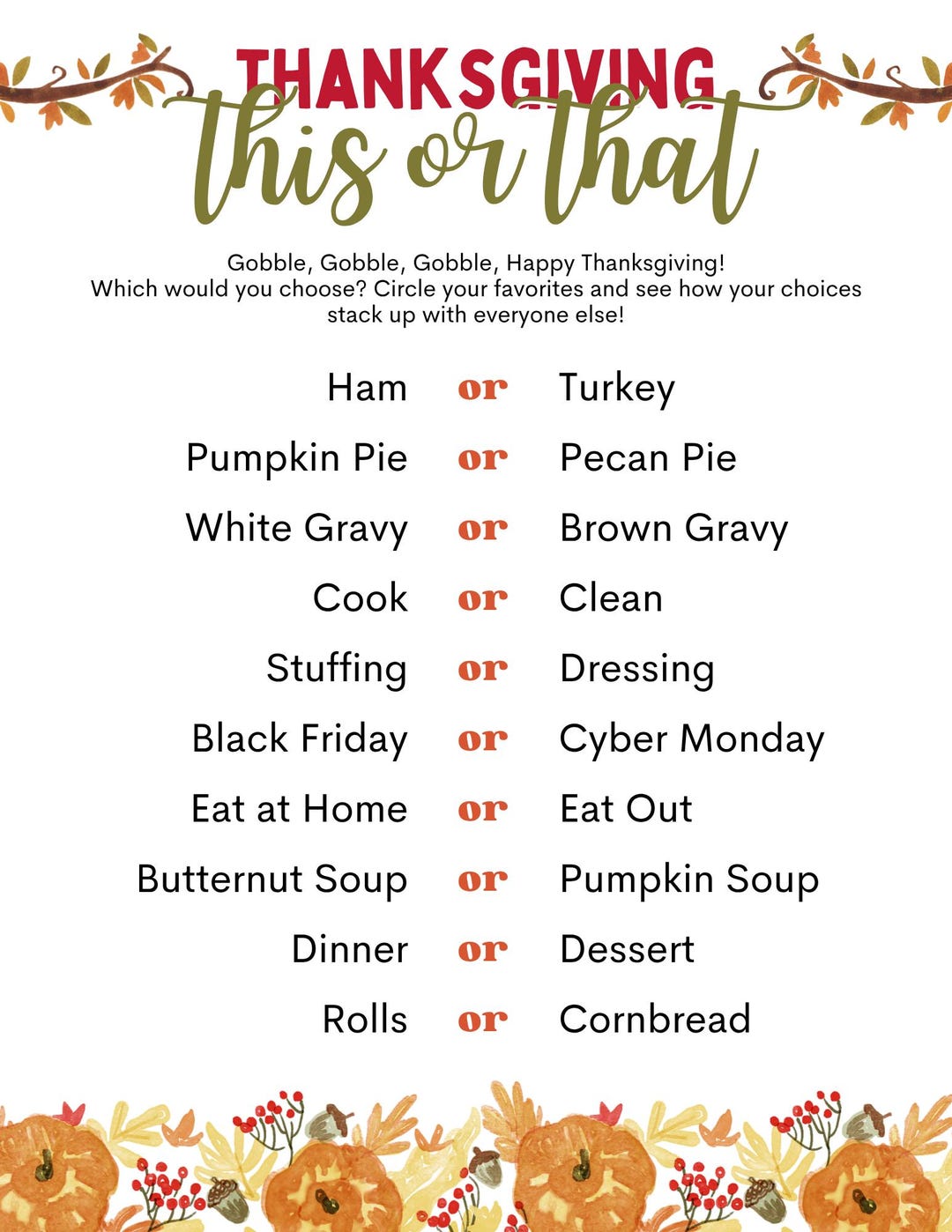 Thanksgiving Game Bundle Printable | Thanksgiving Activities for Kids ...