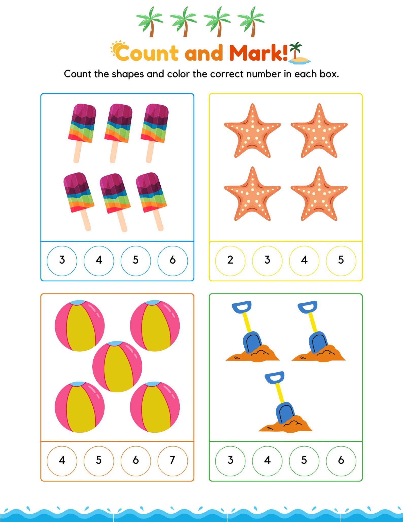 Summer Activities for Kids Bundle (55 Pages) - Etsy