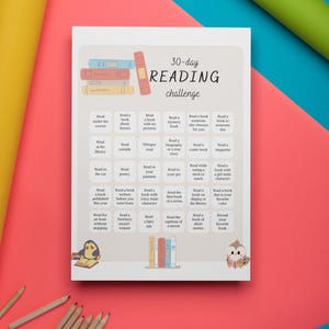 30 Day Reading Challenge - Etsy