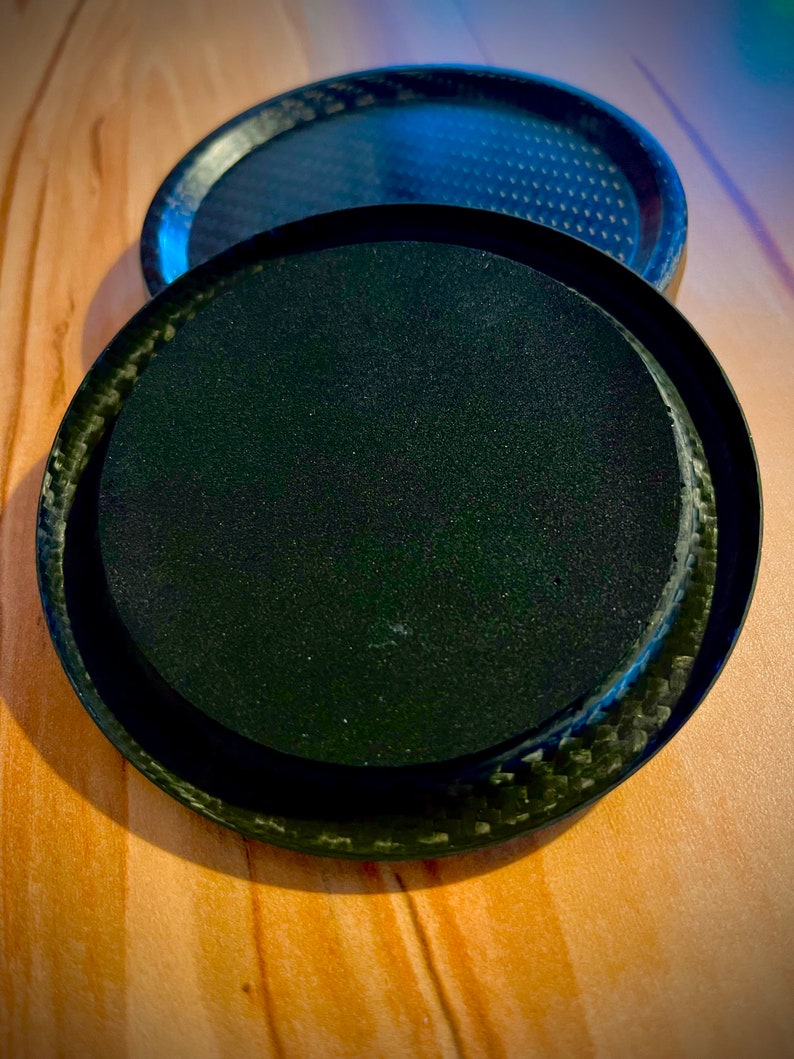 Premium 3K Carbon Fiber Coaster Set - Etsy