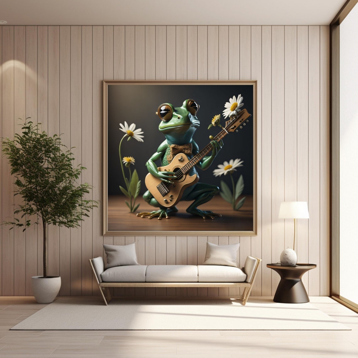 Frog Wall Art, Frog Clip Art , Frog Home Decor, Frog Vintage Wall Art ...