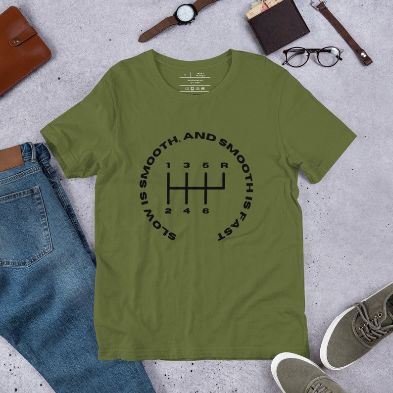Gear Shift/stick Shift T-shirt, Car Lover Tee, Manual Transmission Gift ...