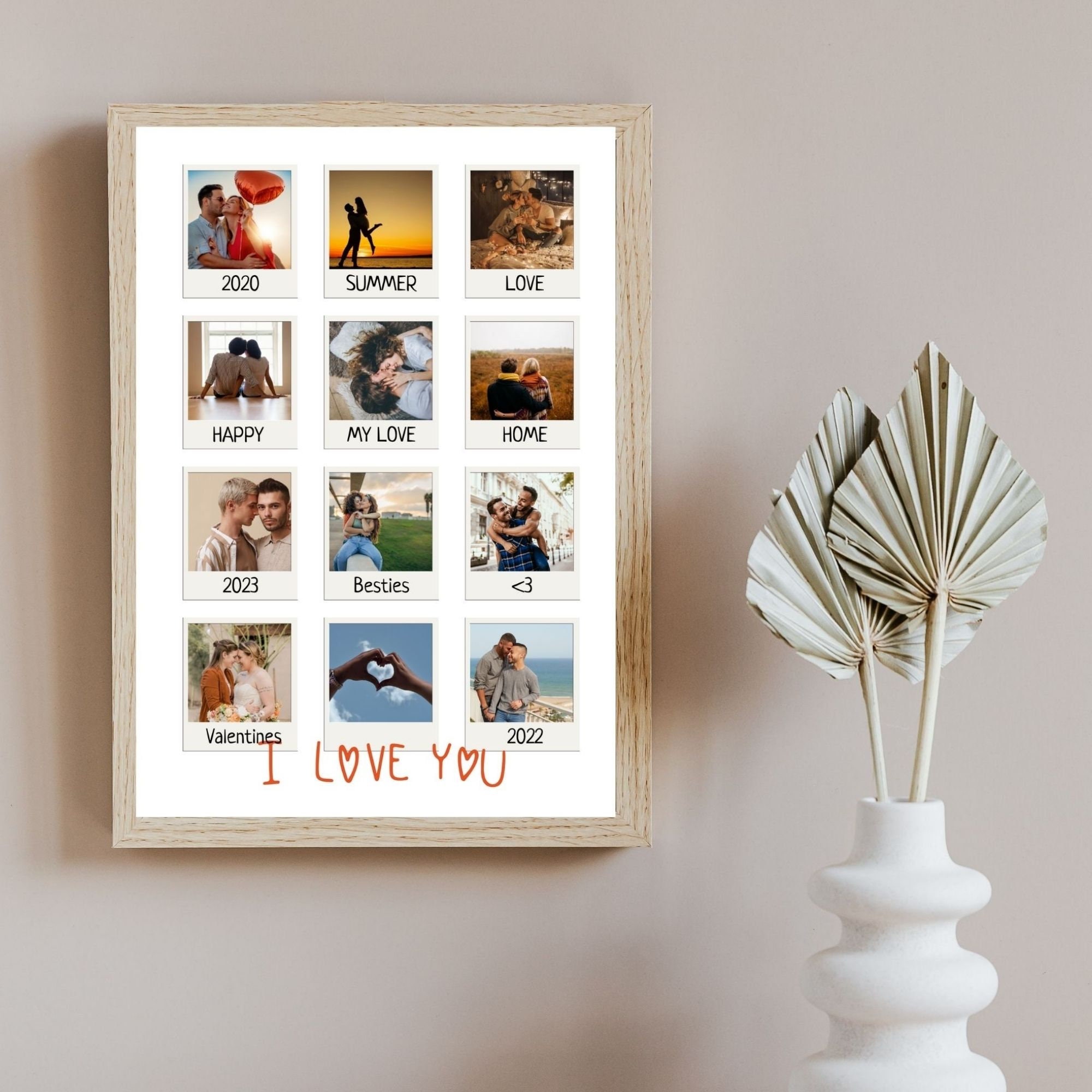 Personalized Photo Collage, A Special Memory Gift for Your Loved Ones ...