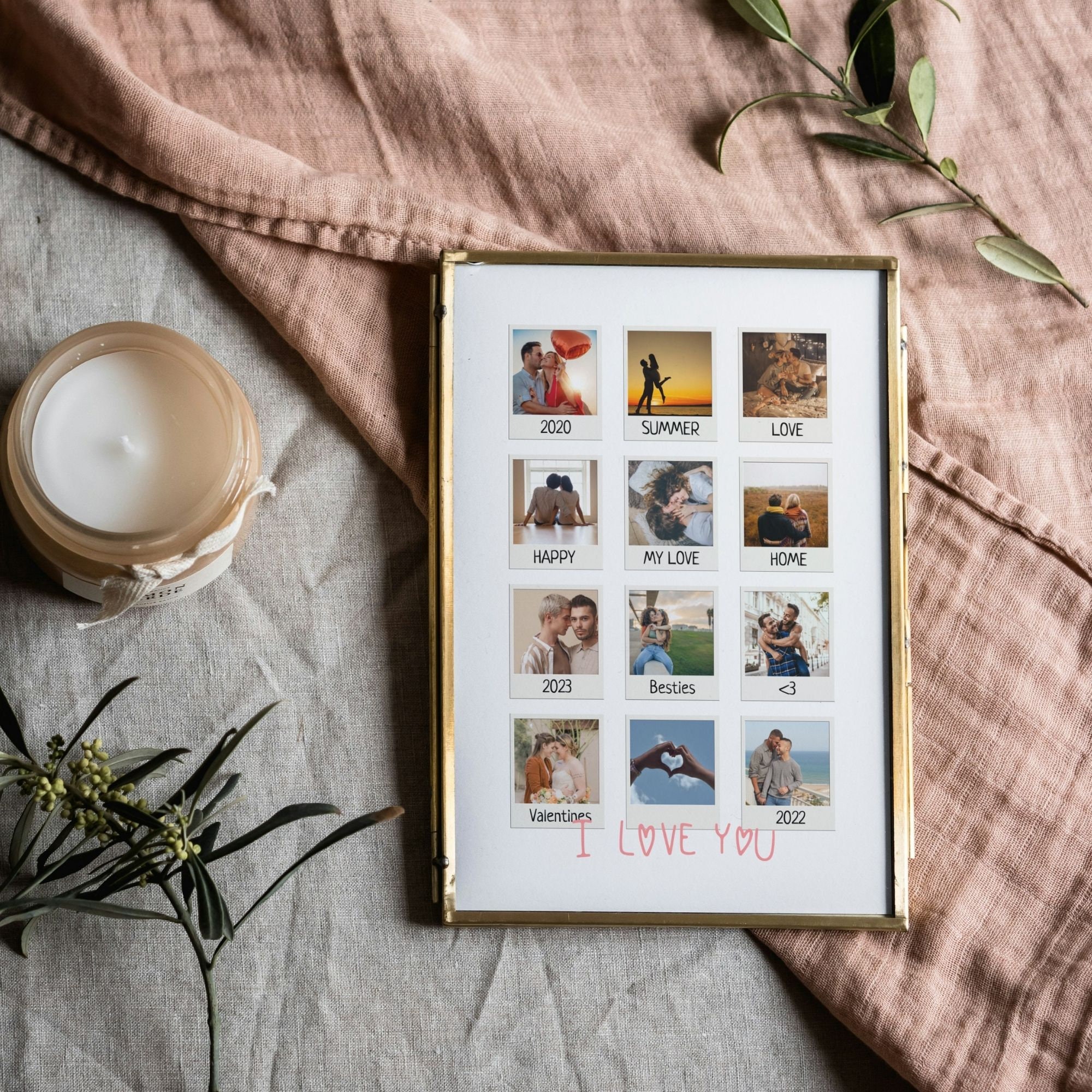 Personalized Photo Collage, A Special Memory Gift for Your Loved Ones ...