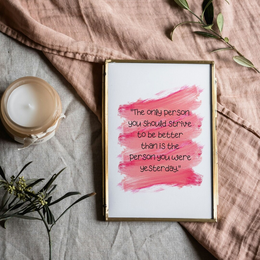 Printable Inspirational Wall Poster, Customizable Inspirational Wall ...