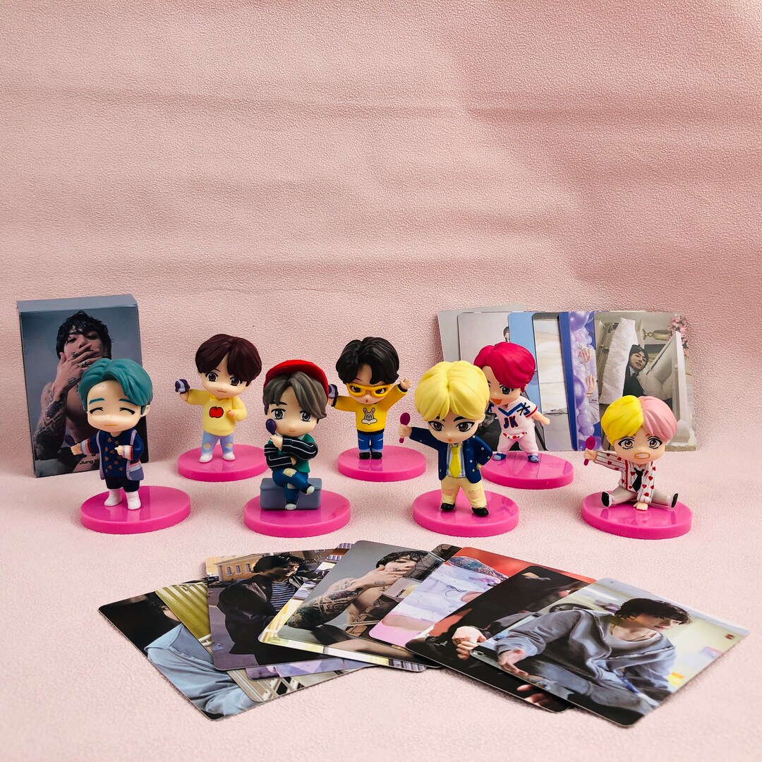New BTS Mini Statue Set/bt21 ARMY/BTS Figures - Etsy