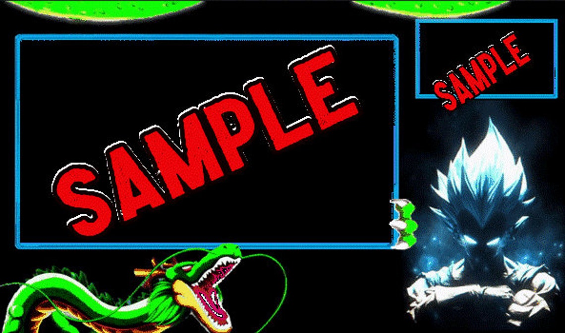 Dragonball Z Overlay Dragon - Etsy