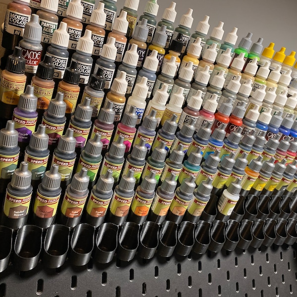 Ikea Skadis Pegboard Paint Holder - Etsy