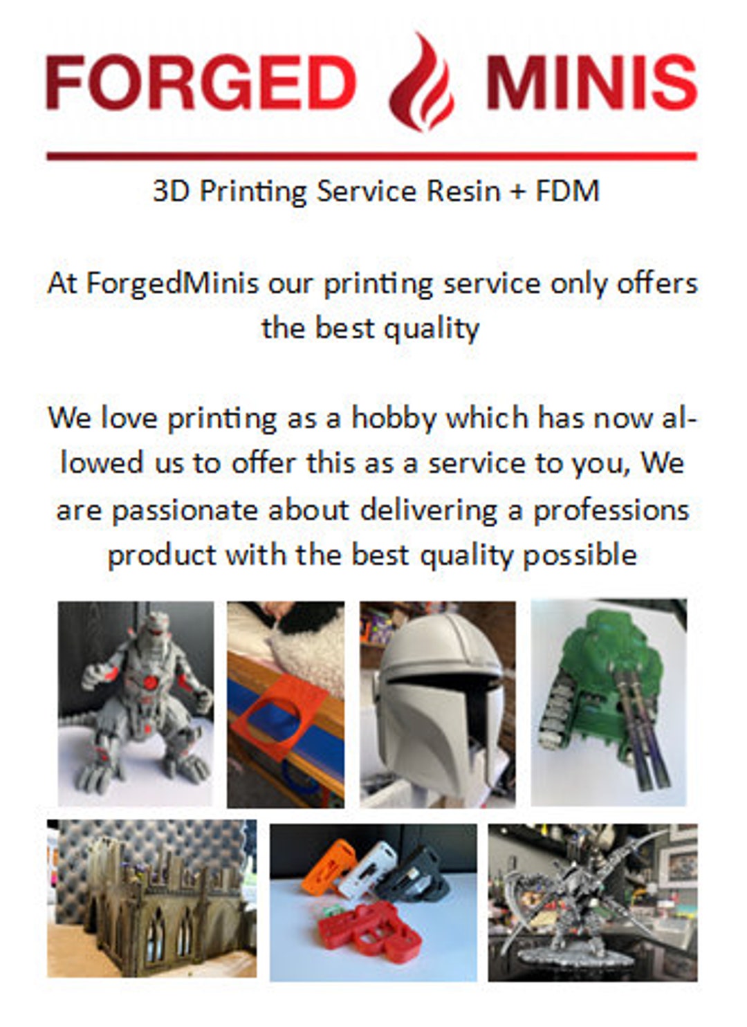 3D Printing Service FDM / Resin - Etsy