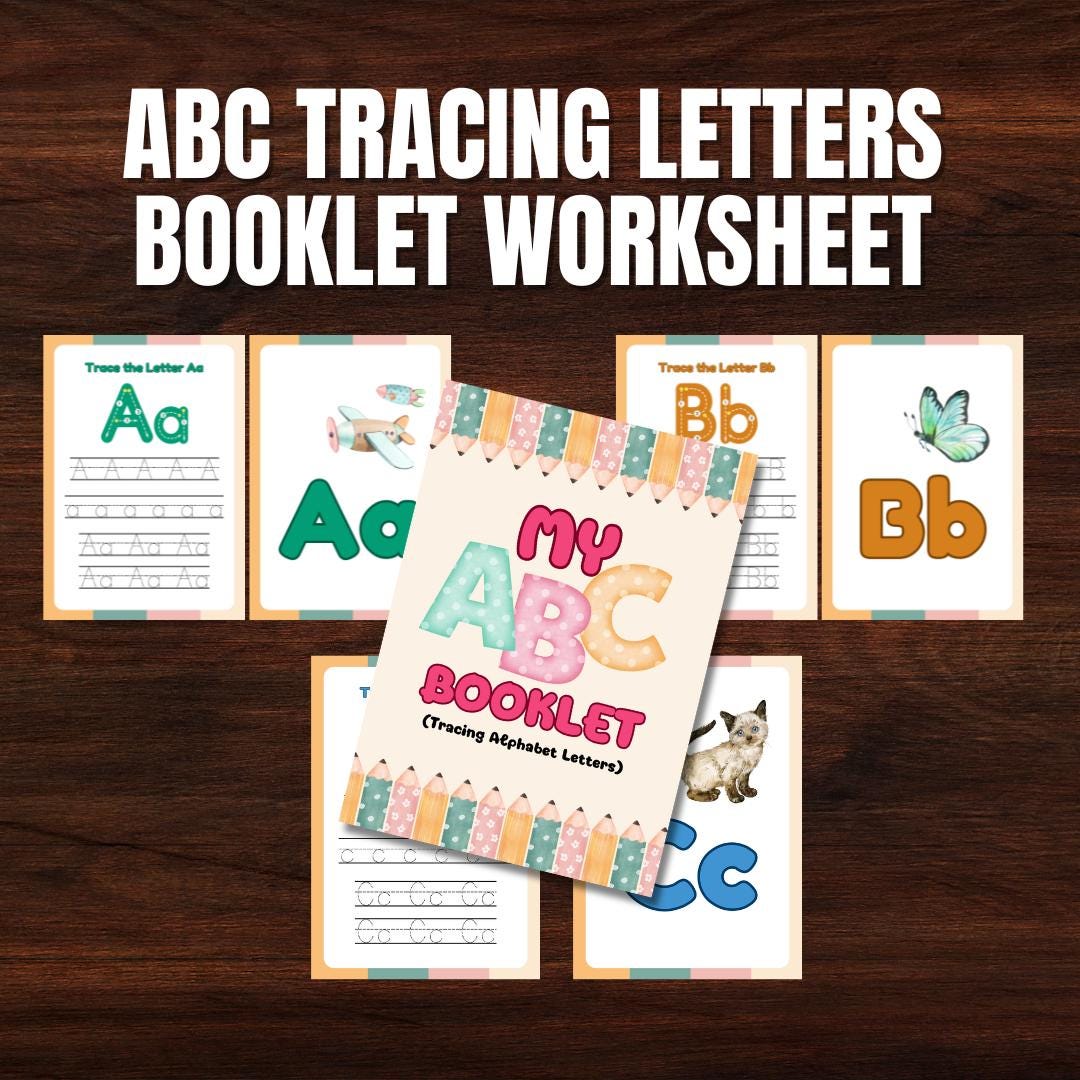 Mein ABC Alphabet Arbeitsblatt, Vorschule Handschrift, Kleinbuchstaben ...