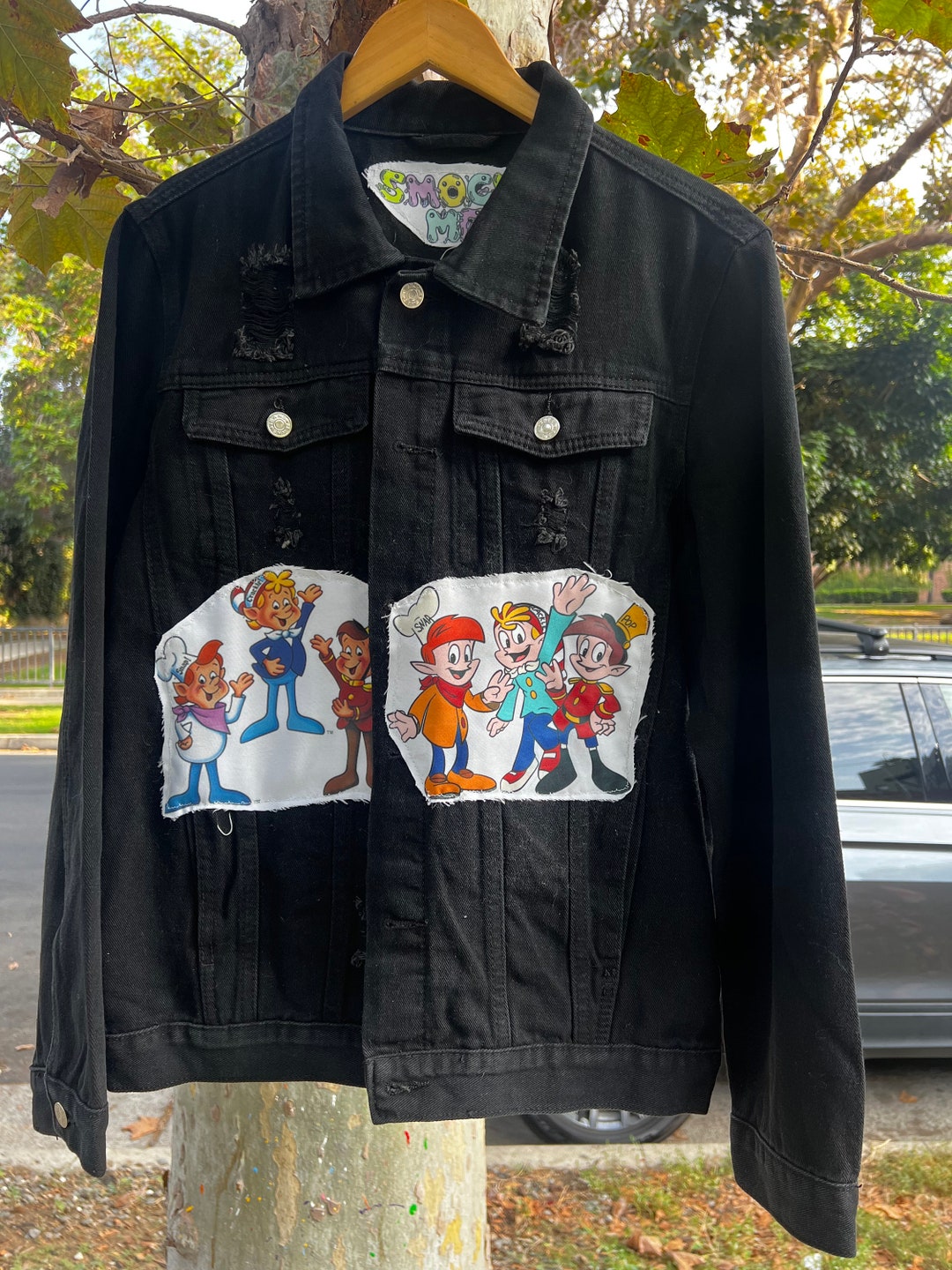 Snap, Crackle and Pop Jean Jacket - Etsy