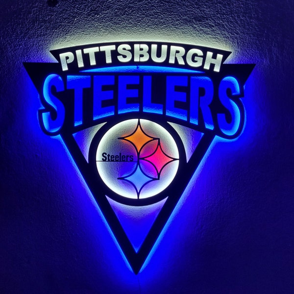 Steelers Wood Sign - Etsy