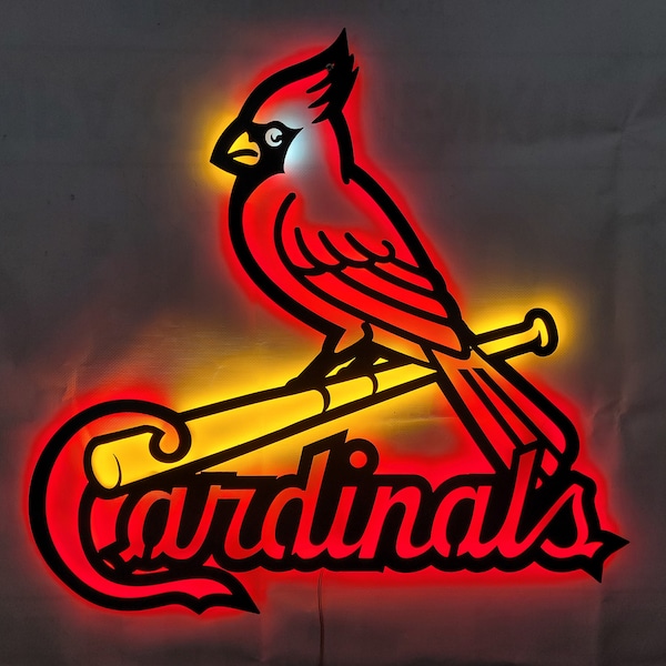 Metal Cardinals Sign - Etsy