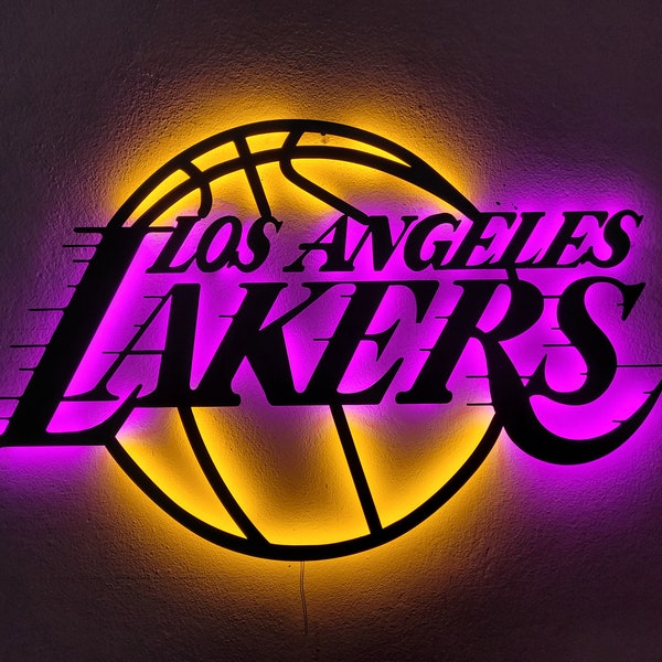 Los Angeles Lakers Neon Sign - Etsy