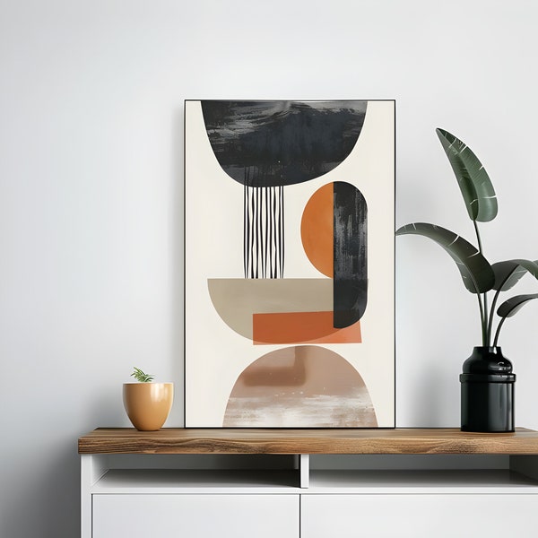 Abstract Geometric - Etsy