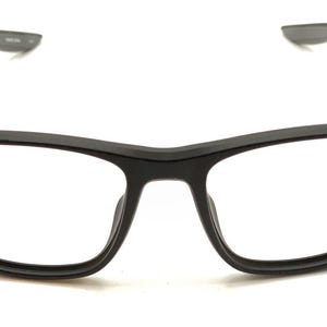Nike Live Free 7038 001 Matte Black Rectangle Eyeglasses Frames 53-18 ...