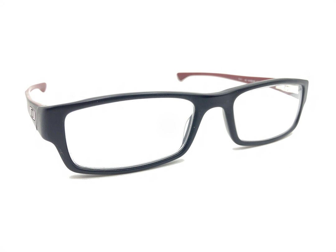 Oakley Servo OX1066-0453 Satin Black Maroon Eyeglasses Frames 53-18 140 ...