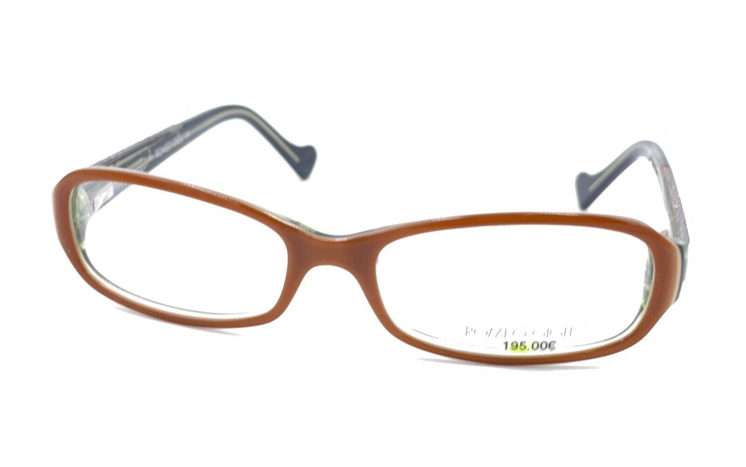 Romeo Gigli RG40004 Brown Rectangular Eyeglasses Frames 52-16 135 Italy NEW - Etsy