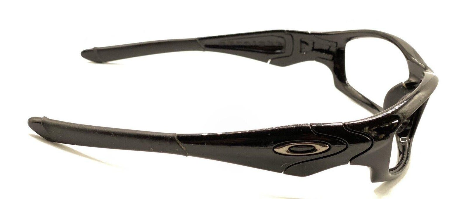 Oakley Straight 04-325 Gray Rectangle Wrap Eyeglasses Frames 61-18 135 ...