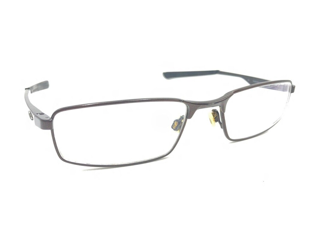 Oakley Socket 4.0 Polished Brown Black Rectangle Eyeglasses Frames 53 ...