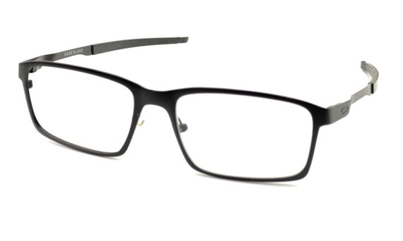 Oakley Base Plane OX3232-0154 Satin Black Metal Eyegl… - Gem