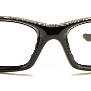 Oakley Straight 04-325 Gray Rectangle Wrap Eyeglasses Frames 61-18 135 ...
